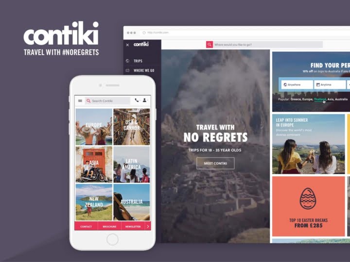 Contiki - d.DOBS Creative, UX Designer in London & Europe for digital apps