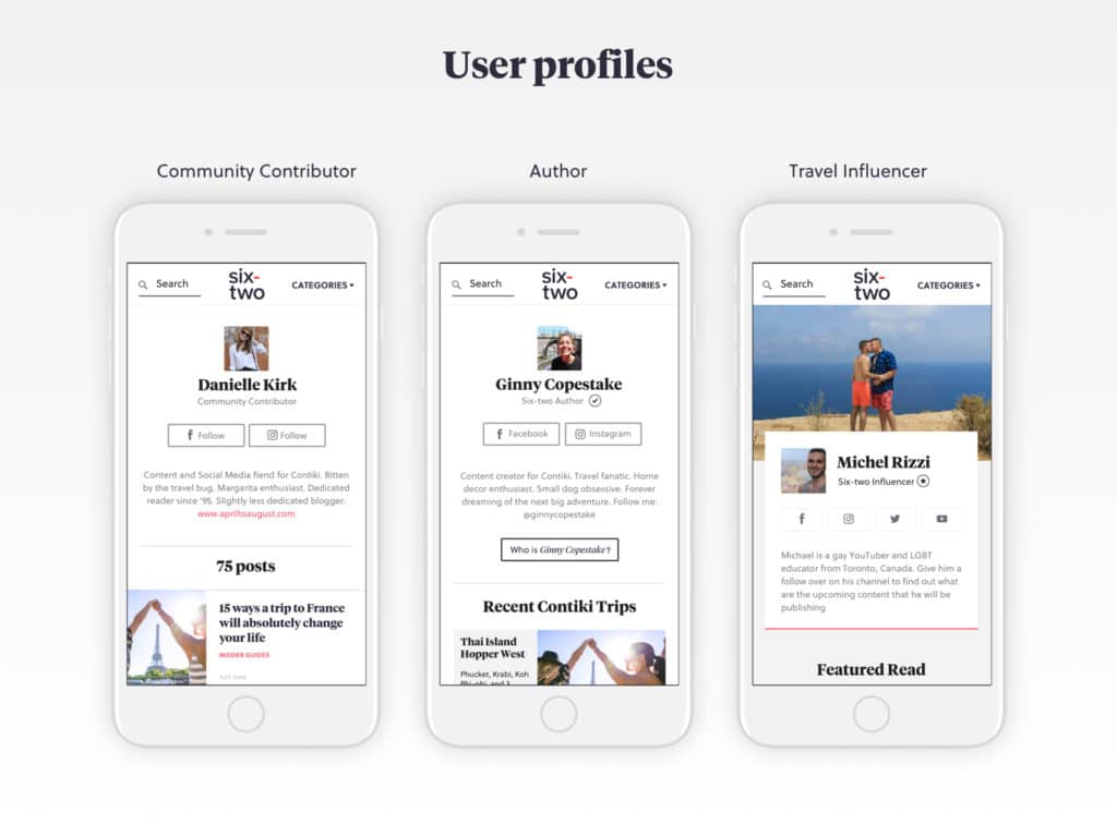 Six-Two - d.DOBS Creative, UX Designer in London & Europe for digital apps
